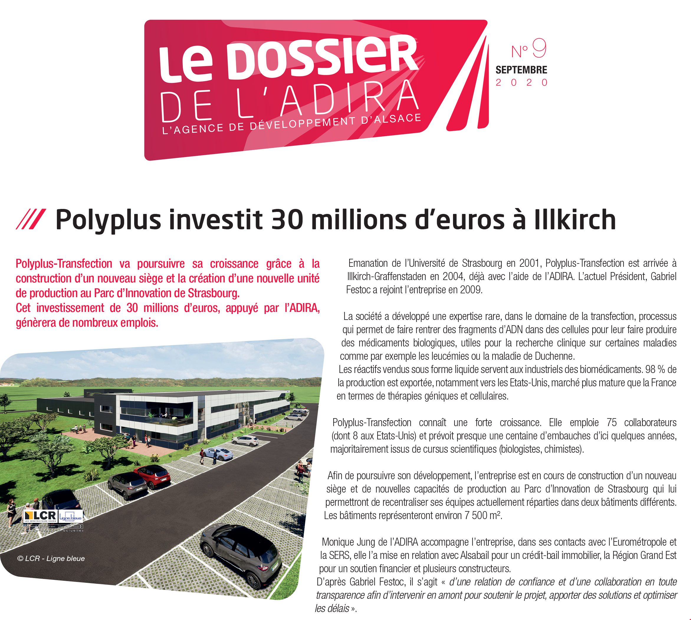 LCR - Les Constructeurs Réunis | Polyplus investit 30 millions d’euros ...